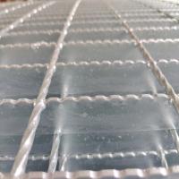 China Hot Dipped Galvanized Serrated Steel Grating 15w2 Stair Treads 32x5mm Bearing Bar for sale
