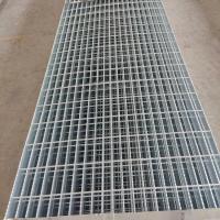 China Customized Stair Platform Floor Serrated Type Grating Anti Slip Hot Dipped Galvanized for sale