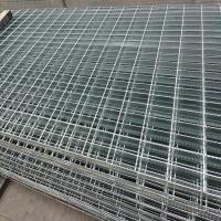 China Hot Dip Galvanized Serrated Steel Grating Cover Plate 25x3mm Industrial Flooring for sale