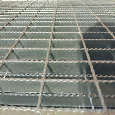 China Industrial Platform Serrated Bar Grating 2.0mm Thick for sale