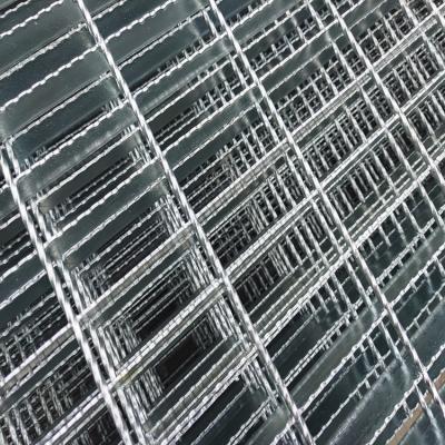 China Hot Dip Galvanized Serrated Steel Grating Bar 25x5mm 403/40/100 for Industrial Platforms for sale
