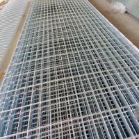 China Hot Dipped Galvanized Serrated Steel Grating Press Welded 2mm for sale