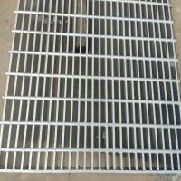 China Hot Dipped Galvanized Steel Grating Mesh Heavy Load 25x5mm Bearing Bar for Trench Cover for sale