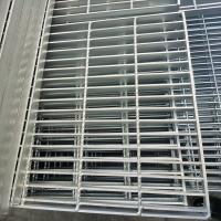 China Hot Dip Steel Grating Galvanized Platform Load Bearing Machine Pressure Welded for sale