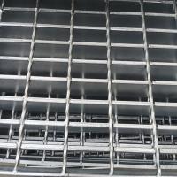 China Industrial Steel Floor Decking Grating 1000x1000mm Hot Galvanized YB/T4001.1-2007 for sale