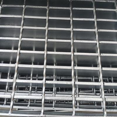 China Industrial Steel Floor Decking Grating 1000x1000mm Hot Galvanized YB/T4001.1-2007 for sale