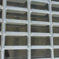 China Galvanized Carbon Heavy Duty Steel Grating Platform Step Plate For Drainage Industry for sale