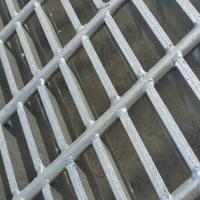 China Galvanized Carbon Heavy Duty Steel Grating Platform Step Plate For Drainage Industry for sale