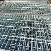 China Anti Corrosion Galvanized Steel Floor Grates 353/30/100 Heavy Duty Plain Bar for sale