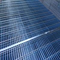 China Pressure Welded Galvanized Steel Grating Walkway 25x5mm for Pedestrian Passage for sale