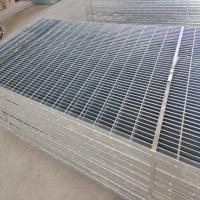 China Galvanized Steel Grating Leak Proof Foot Pedal 25x5mm Bearing Bar for Offshore Work for sale