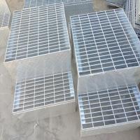 China Hot Dip Galvanized Industrial Steel Grating Platform Road Floor Plug In Grid for sale