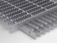 China Expanded Steel 19w4 serrated grating Mesh For Architectural Facades for sale