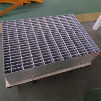 China 1000x1000mm Hot Dipped Galvanized Steel Grating Flat Bar 30mm Pitch Industrial Flooring for sale