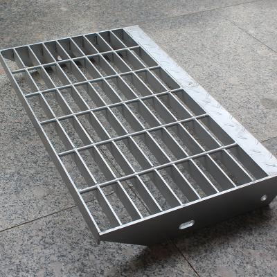 China Industrial Steel Walkway Grating Hot Dip Galvanized Customized Size for sale