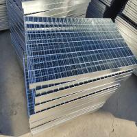 China Welded Heavy Steel Grating Hot Dip Galvanized Cross Bar 6x6mm Bearing Bar 25x3mm for sale