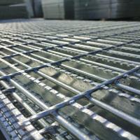 China Hot Dip Galvanized Serrated Steel Grating 30x5mm Bearing Bar 38mm Cross Bar Pitch for sale