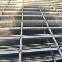 China 25x4.5 Stainless Steel Grating 1200x1300mm Industrial Steel Grating Hot Dip Galvanized for sale