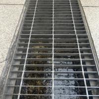 China Q235 Plain Warehouse Stainless Steel Bar Grating for sale