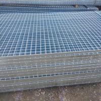 China Hot Dipped Galvanized Steel Grating 25x5mm Bearing Bar Heavy Duty Industrial Flooring for sale
