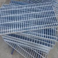 China Hot Dip Galvanized Steel Grating Trench Cover 300x1000mm Plain Type Heavy Duty for sale