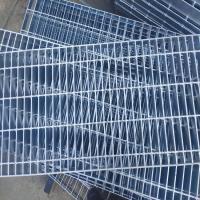 China Hot Dip Galvanized Steel Grating Trench Cover 300x1000mm Plain Type Heavy Duty for sale