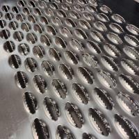 China Anti Slip Grating Stair Tread Non Skid Grating Steel Aluminum 25mm Thickness for sale
