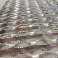 China Aluminum Anti Slip Grating Black Color 25mm Height Excellent Weather Resistance for sale