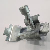 China Fixed High Durability Metal Fence Clips Silver 10cm Size Hot Dip Galvanizing for sale