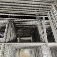 China 50x50mm Square Post Welded Mesh Fence with 2.5-3.0mm Wire Diameter and PVC Coating for Perimeter Security for sale
