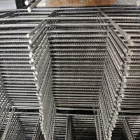 China 50x50mm Square Post Welded Mesh Fence with 2.5-3.0mm Wire Diameter and PVC Coating for Perimeter Security for sale