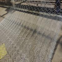 China Hot Dip Galvanized 4.5mm Chain Link Fence Silver for Industrial Residential Use for sale