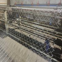 China Hot Dip Galvanized 4.5mm Chain Link Fence Silver for Industrial Residential Use for sale