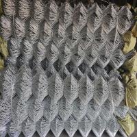 China Galvanized Powder Coated Chain Link Fence 2.5mm Wire Diameter Width Varies for sale