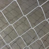 China Galvanized Chain Link Fence 6ft x 50ft 60x60mm Mesh for Security for sale