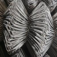 China 4mm Galvanized Chain Link Fence 6 Foot Height with 50x50mm Mesh - Industrial Security Fencing for sale