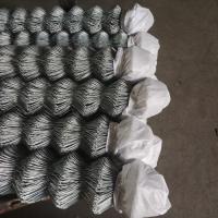China 4mm Galvanized Chain Link Fence 6 Foot Height with 50x50mm Mesh - Industrial Security Fencing for sale