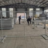 China 1.8m Height Hot-Dipped Galvanized Residential Chain Link Fence with 1.0-6.0mm Wire Diameter Options for sale