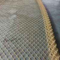 China Hot Dip Galvanized 6' Tall Chain Link Fence with 1.0-6.0mm Wire Thickness and 50x50mm Mesh Opening for sale