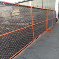 China 3mm Galvanized Chain Link Fence with 50x50mm & 60x60mm Mesh Size for Industrial Security for sale