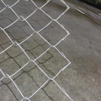 China 1.8m Height Chain Link Fence 60x60mm Mesh Galvanized Security Fencing 25m Length for Commercial and Residential Use for sale