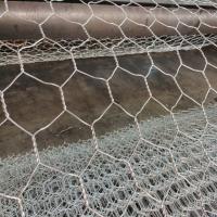 China 60x80mm to 100x120mm PVC Coated Gabion Wire Mesh with 2.0-4.0mm Wire Diameter for Erosion Control for sale