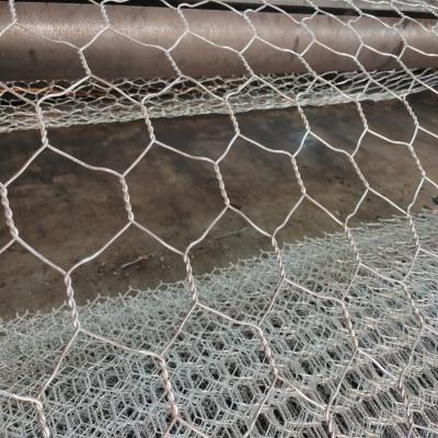 China 60x80mm to 100x120mm PVC Coated Gabion Wire Mesh with 2.0-4.0mm Wire Diameter for Erosion Control for sale