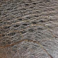 China 80x120mm Twisted Gabion Basket Mesh with 220-300g/m² Zinc Coating for Retaining Walls and Erosion Control for sale