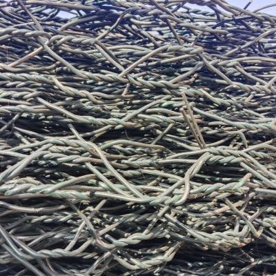 China Reinforced 80x100mm Gabion Wire Mesh with 350-550N/mm² Tensile Strength and PVC Coating for sale