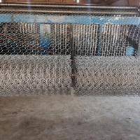 China Galvanized Steel Double Twisted Wire Mesh 1-50m Roll Length with 2.0-4.0mm Wire Diameter and CE/ISO9001 Certification for sale