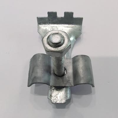 China Hot Dip Galvanized Metal Fence Clips 10cm Rust Resistant Silver for sale