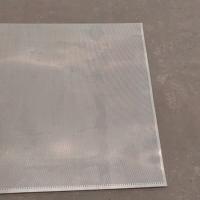 China Anti-Slip Hexagonal Perforated Metal Plate with 6-50mm Aperture Sizes and 1960-3960mm Panel Lengths for sale