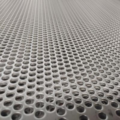 China Perforated Metal Plate 2.5m Height 0.5mm Thickness Stainless Steel Hexagonal Hole for sale