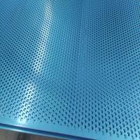 China Hexagonal Hole Perforated Metal Plate 1960×500×140mm with 6-50mm Aperture Options and Anti-Slip Surface for sale